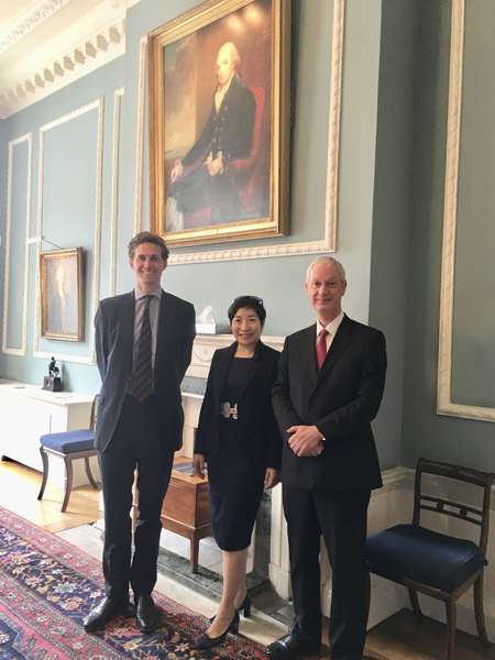 Sherlynn Chan, Simon Bruce and Frederick Tatham at Farrer & Co.