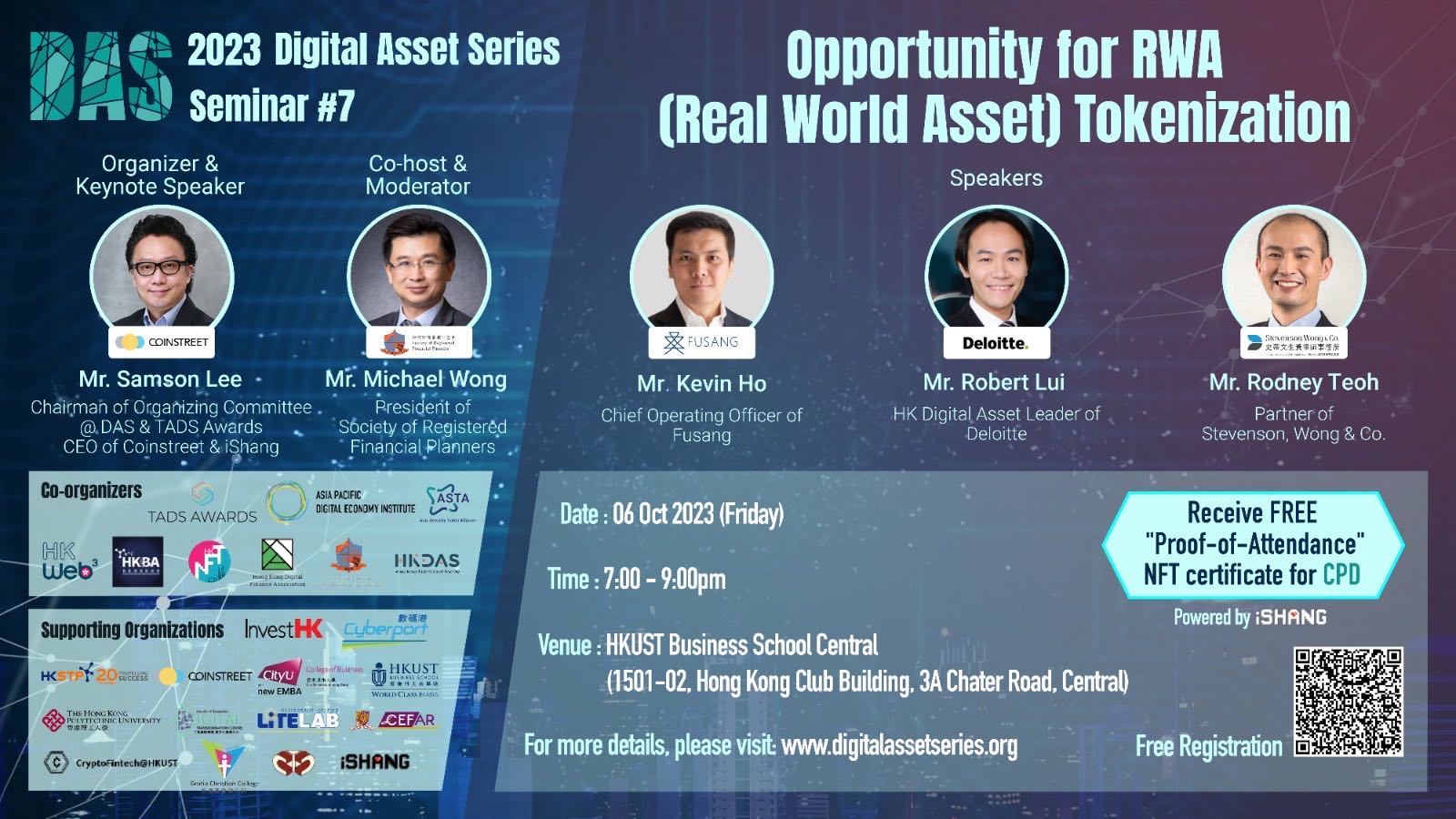 Partner Rodney Teoh Invited as Keynote Speaker at“Opportunity for RWA (Real World Asset ...
